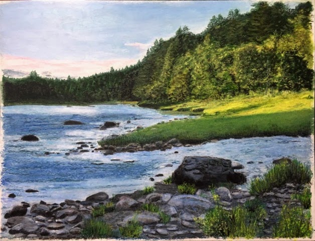 The Brook; with progress photos - WetCanvas: Online Living for Artists