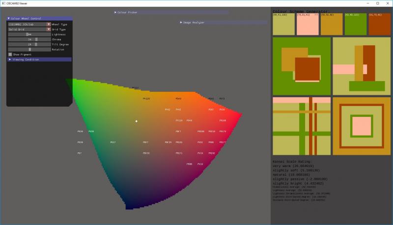 CIECAM02 Viewer (Program) - WetCanvas: Online Living for Artists