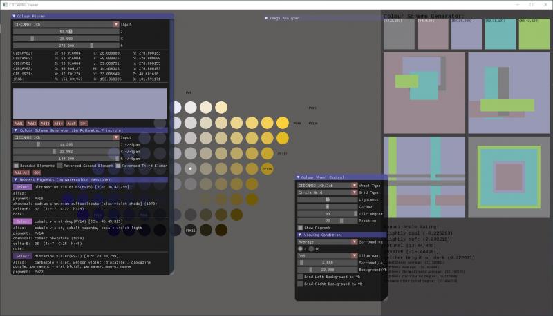 CIECAM02 Viewer (Program) - WetCanvas: Online Living for Artists