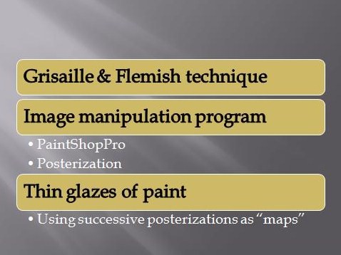 Flemish technique using posterized "maps" - WetCanvas: Online Living ...