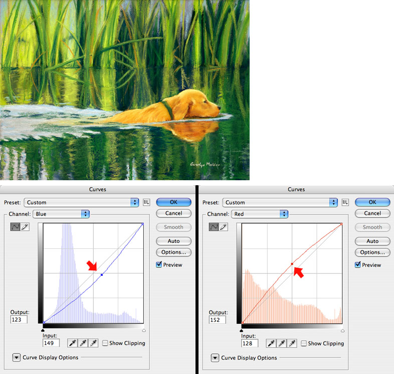 Trouble scanning gold colors - WetCanvas: Online Living for Artists