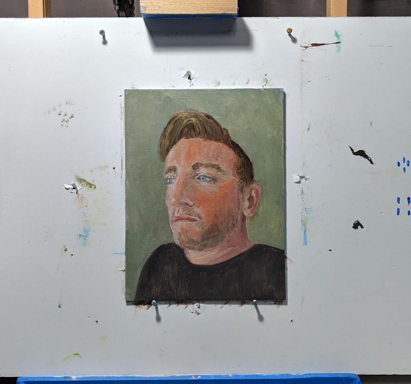 First portrait attempt..."Self Portrait" - WetCanvas: Online Living for ...