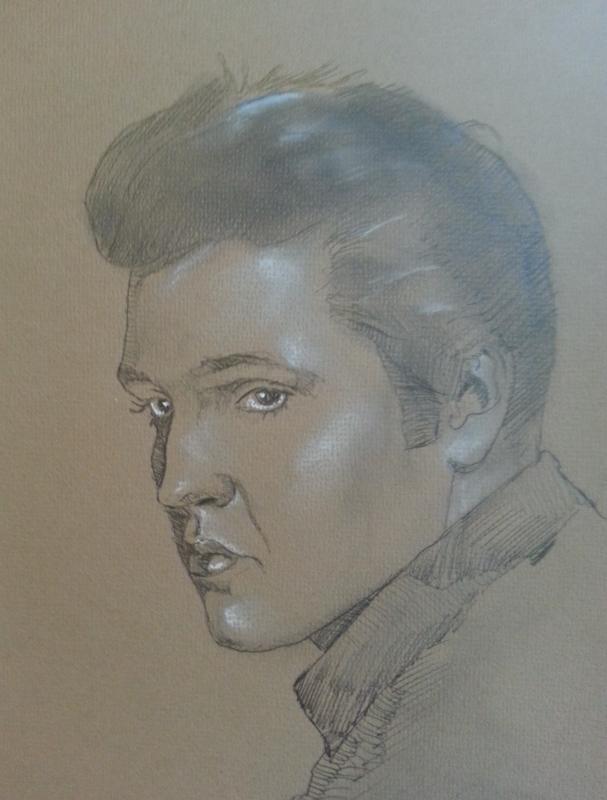 Elvis commission - WetCanvas: Online Living for Artists