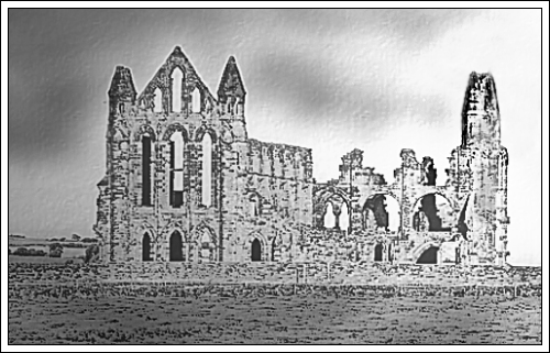 Whitby Abbey (Drawing) - WetCanvas: Online Living for Artists