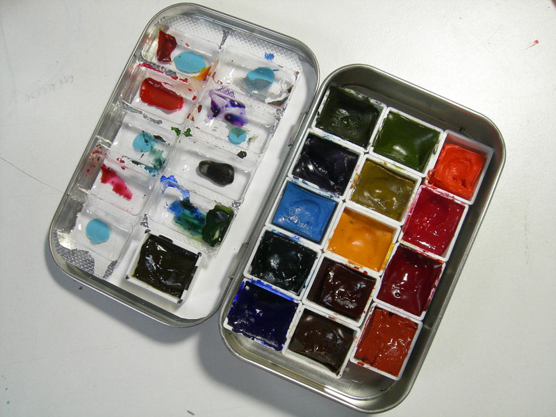 15 Colors, One Mint Tin - WetCanvas: Online Living for Artists