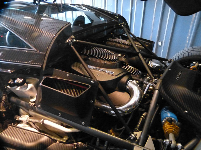 Pagani Huayra Engine