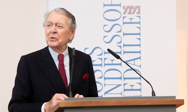 Lauder: 'Berthold Beitz earned the everlasting love and gratitude of ...