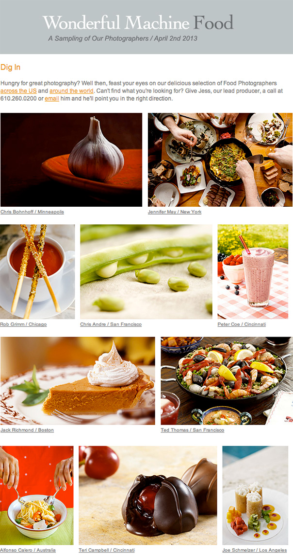 Emailers: April 2, 2013