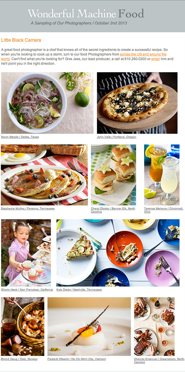 Emailers: October 6, 2013