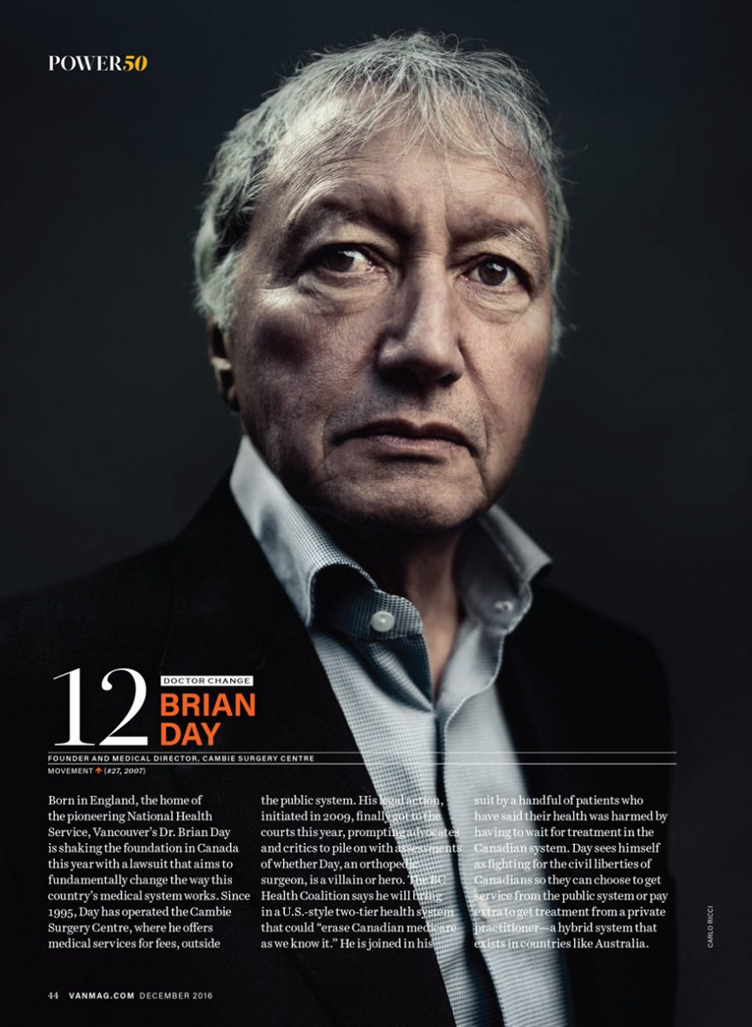 Spotlight: Carlo Ricci for Vancouver Magazine | Wonderful Machine