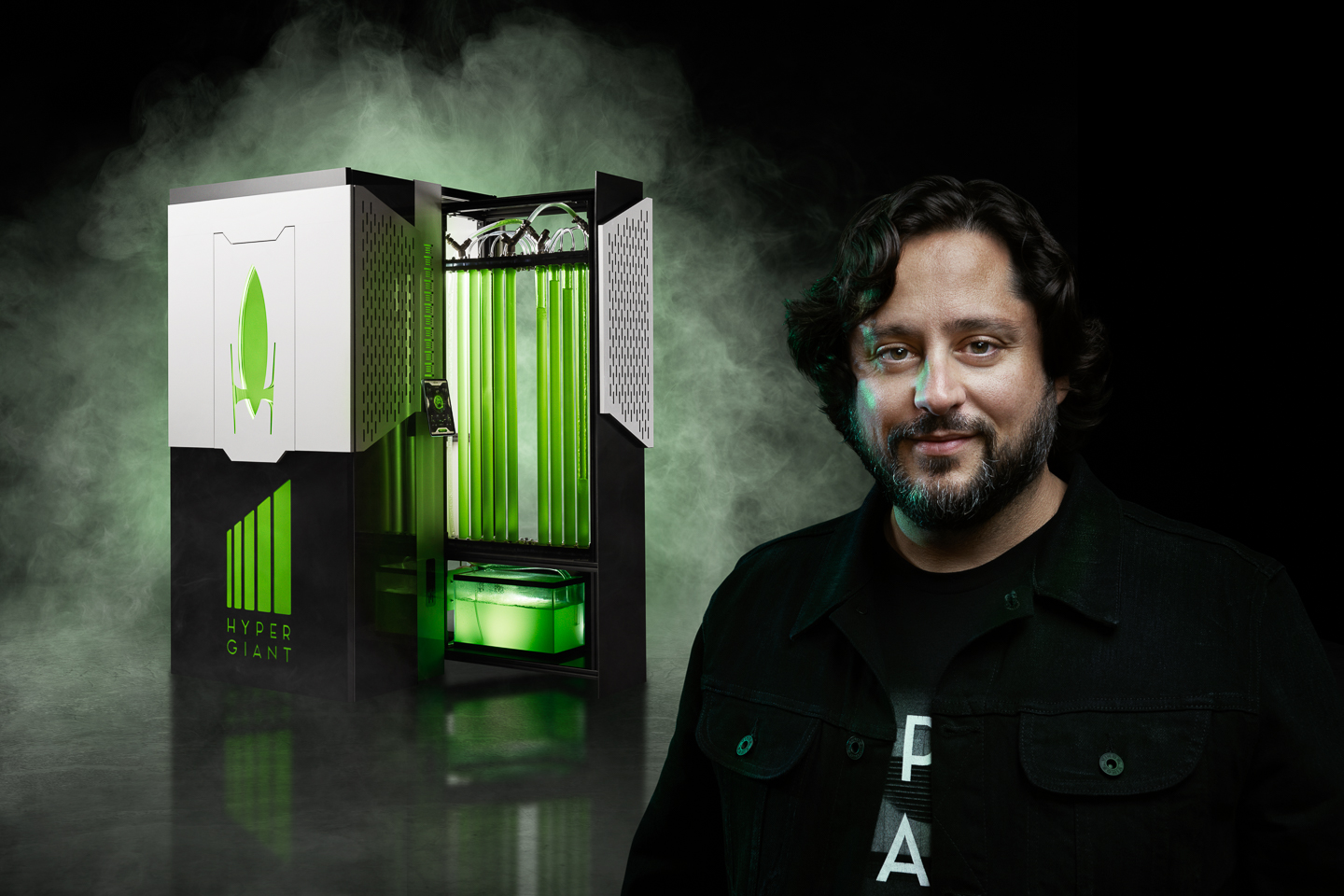 John Davidson Shoots Algae Bioreactor for Hypergiant | Wonderful Machine