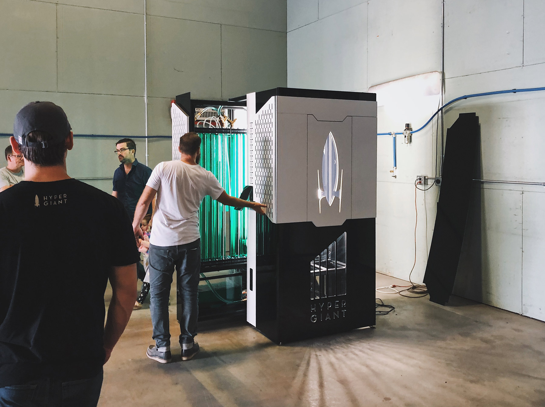 John Davidson Shoots Algae Bioreactor for Hypergiant | Wonderful Machine
