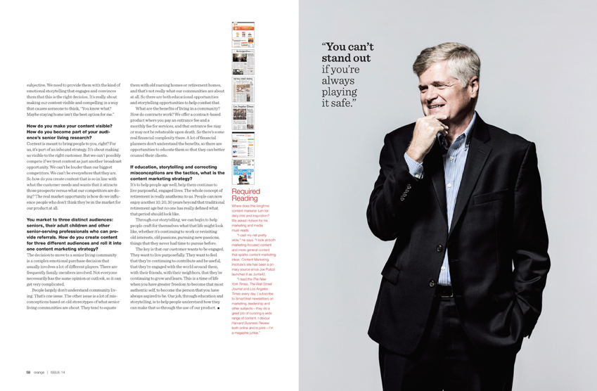 Patrick Strattner // Orange Magazine