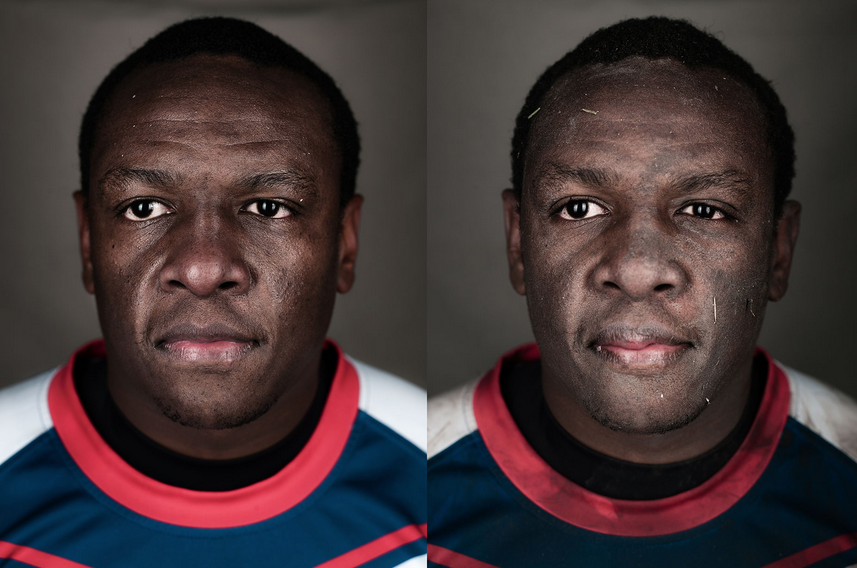 Unpublished: Josh Huskin: Before & After Rugby Portraits | Wonderful ...