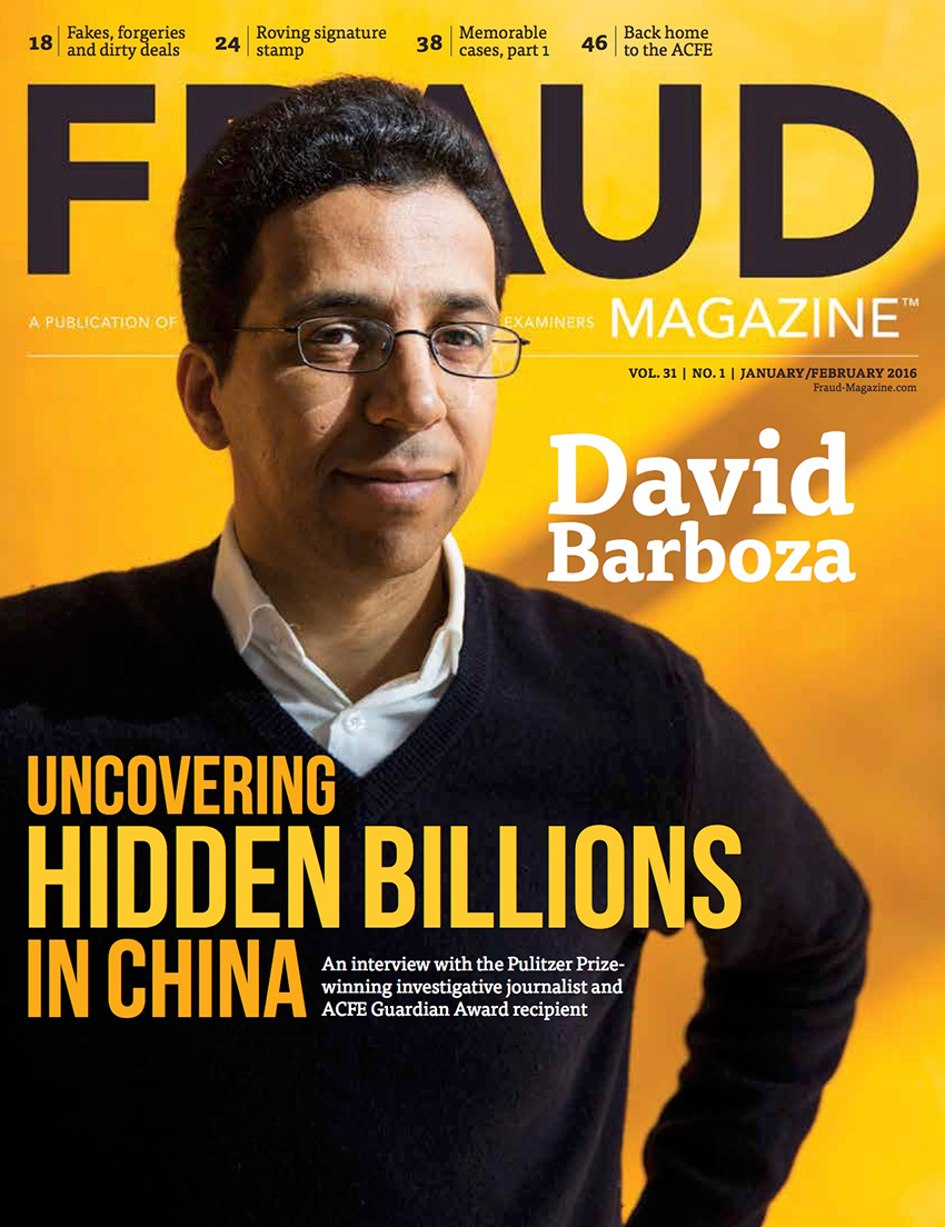Adam Lerner / Fraud Magazine
