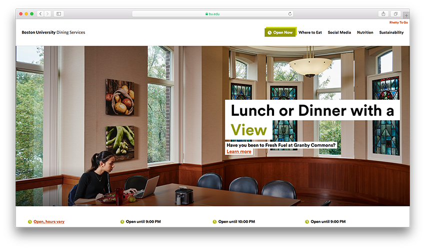 Photographer Doug Levy Serves Up a Delicious Menu for BU