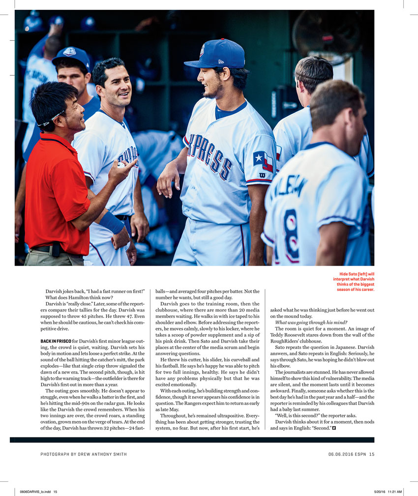 Spotlight: Drew Anthony Smith for ESPN The Magazine | Wonderful Machine