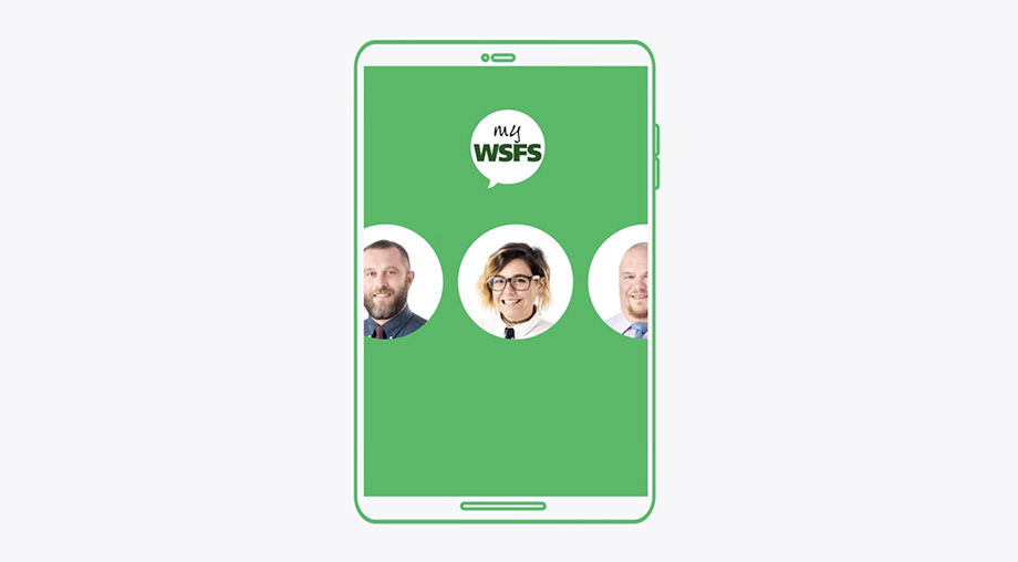 Dave Moser Frames Employee Personality for WSFS Bank App | Wonderful ...
