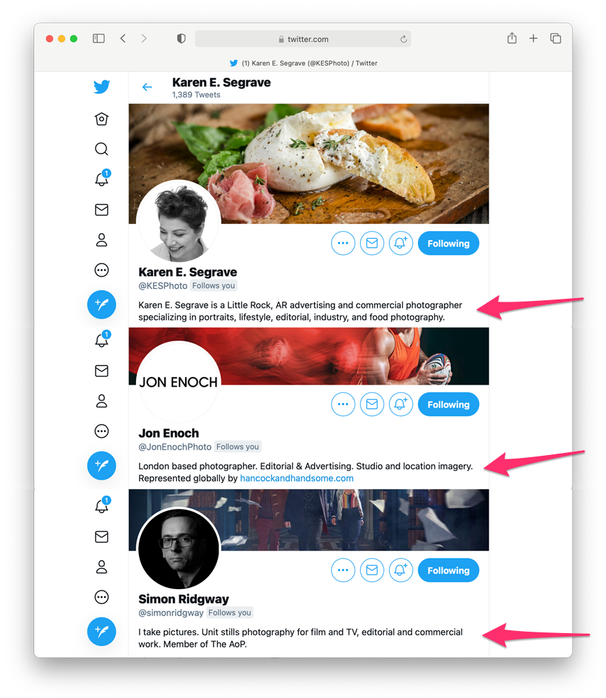 Expert Advice: Twitter for Photographers