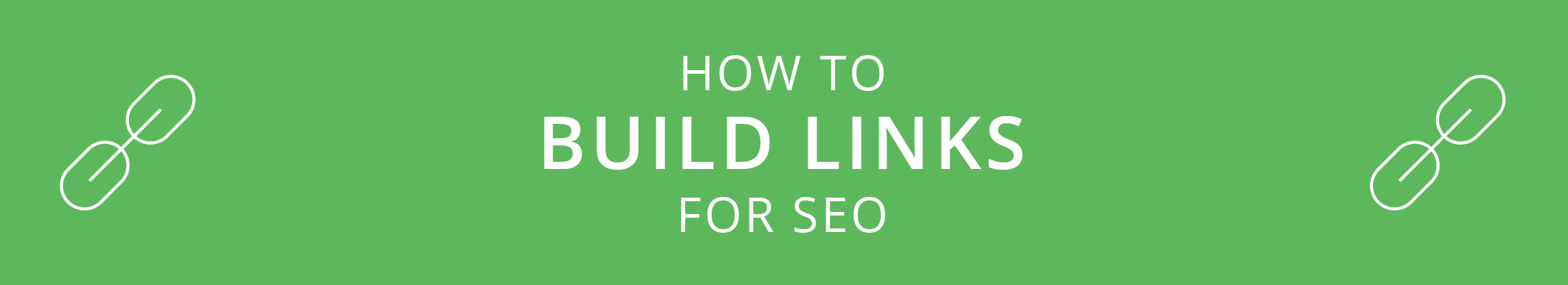 Building Links for SEO