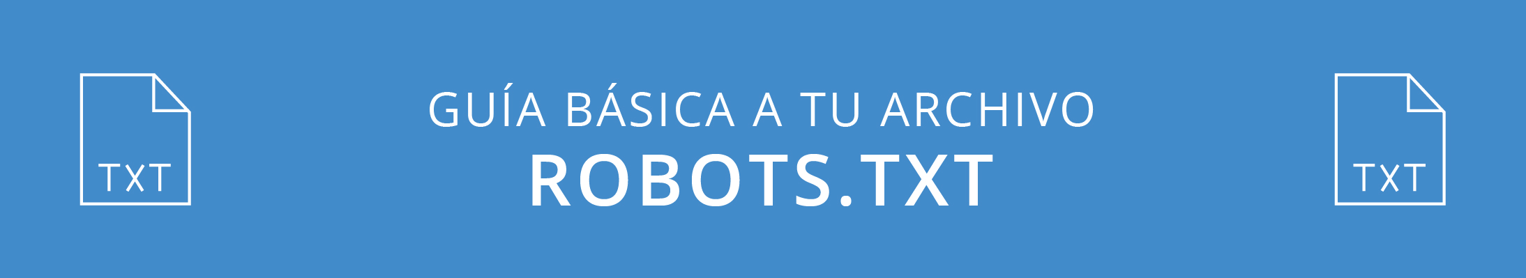 Guía básica a tu archivo Robots.txt