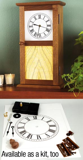 Shaker Clock Plan Woodworking Plan from WOOD Magazine