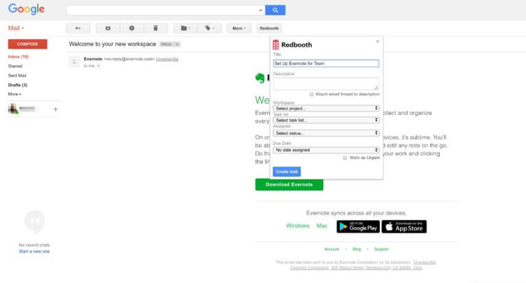 Redbooth Gmail-Plugin | Redbooth