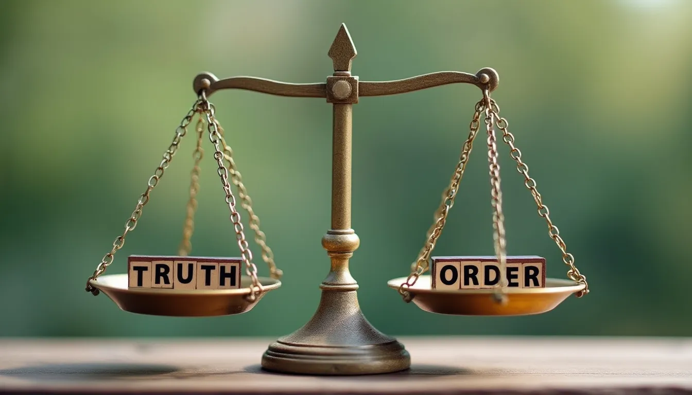 Controlling the Flow of Information in Society: Truth vs. Order ...