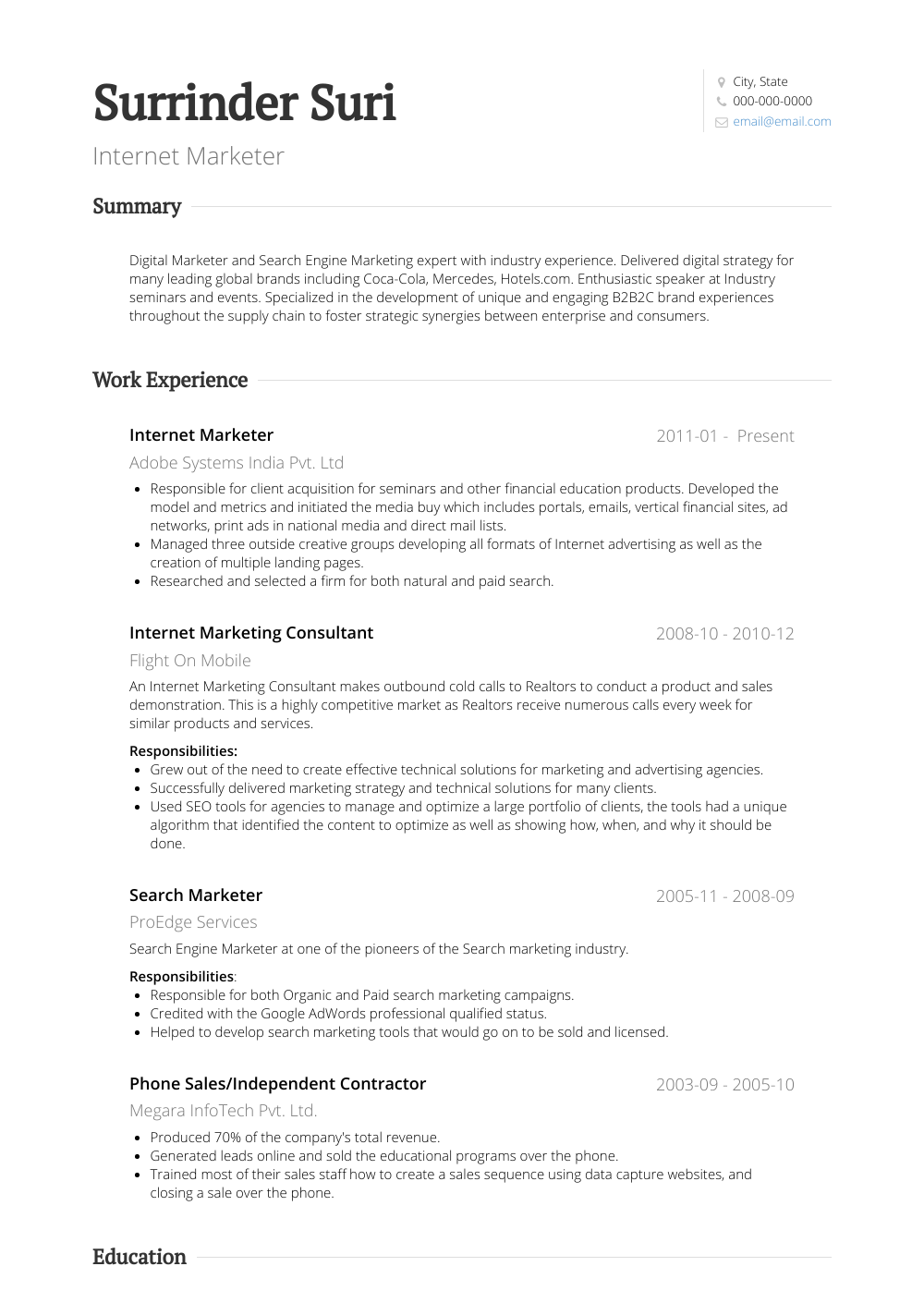 Resume Tip Use Numbers Fastweb
