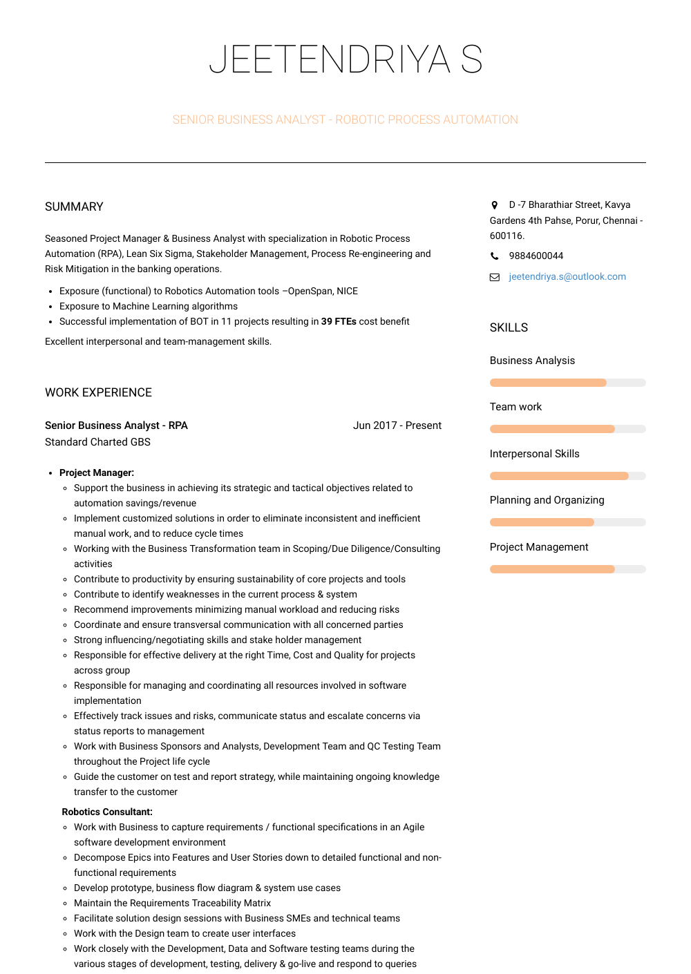 Team Manager Resume Samples And Templates VisualCV