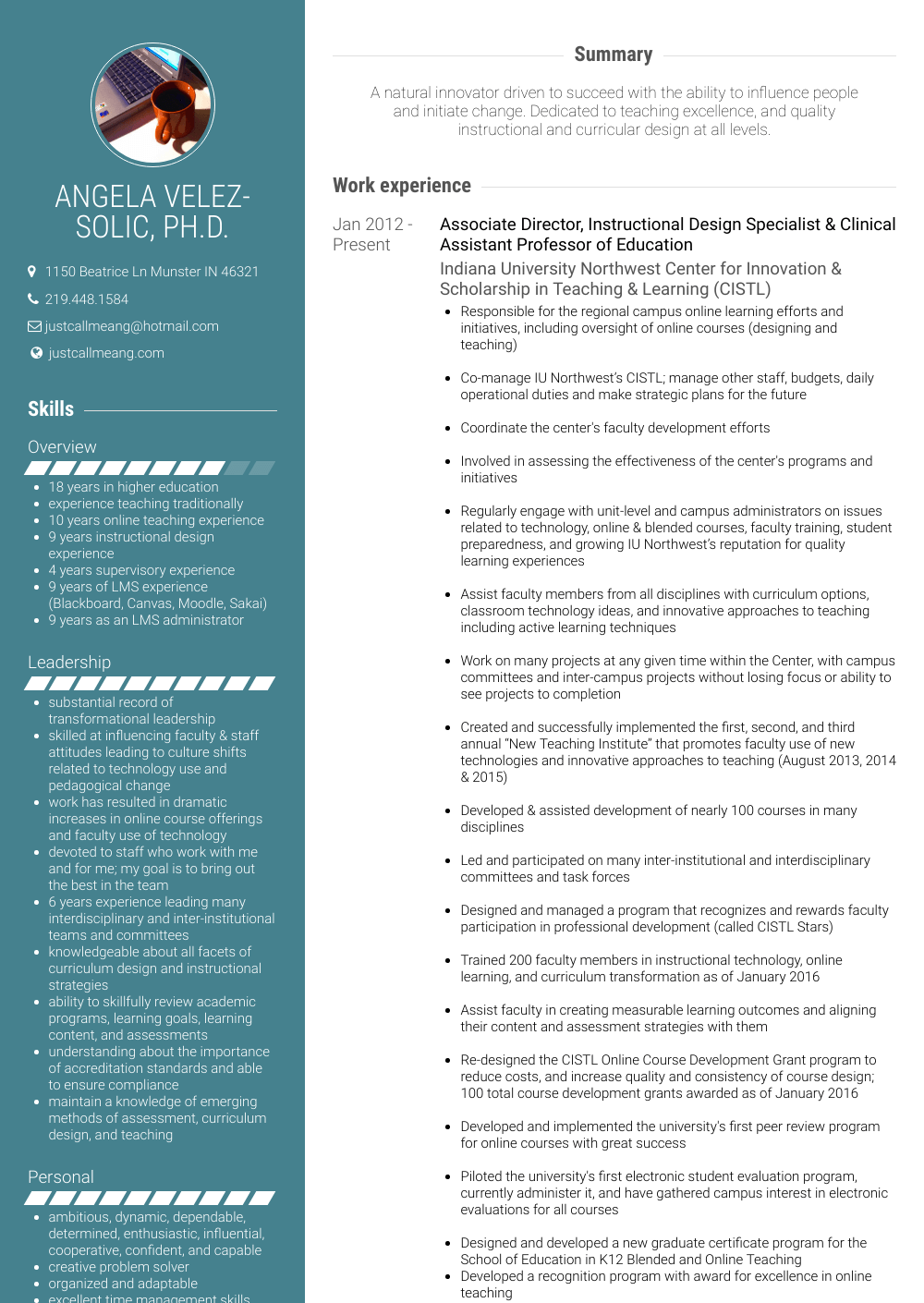Associate Director Resume Samples And Templates VisualCV