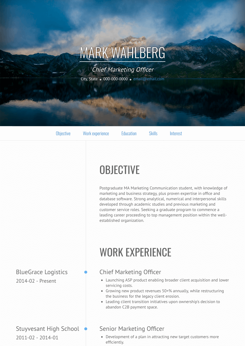 Marketing Officer Resume Samples And Templates VisualCV