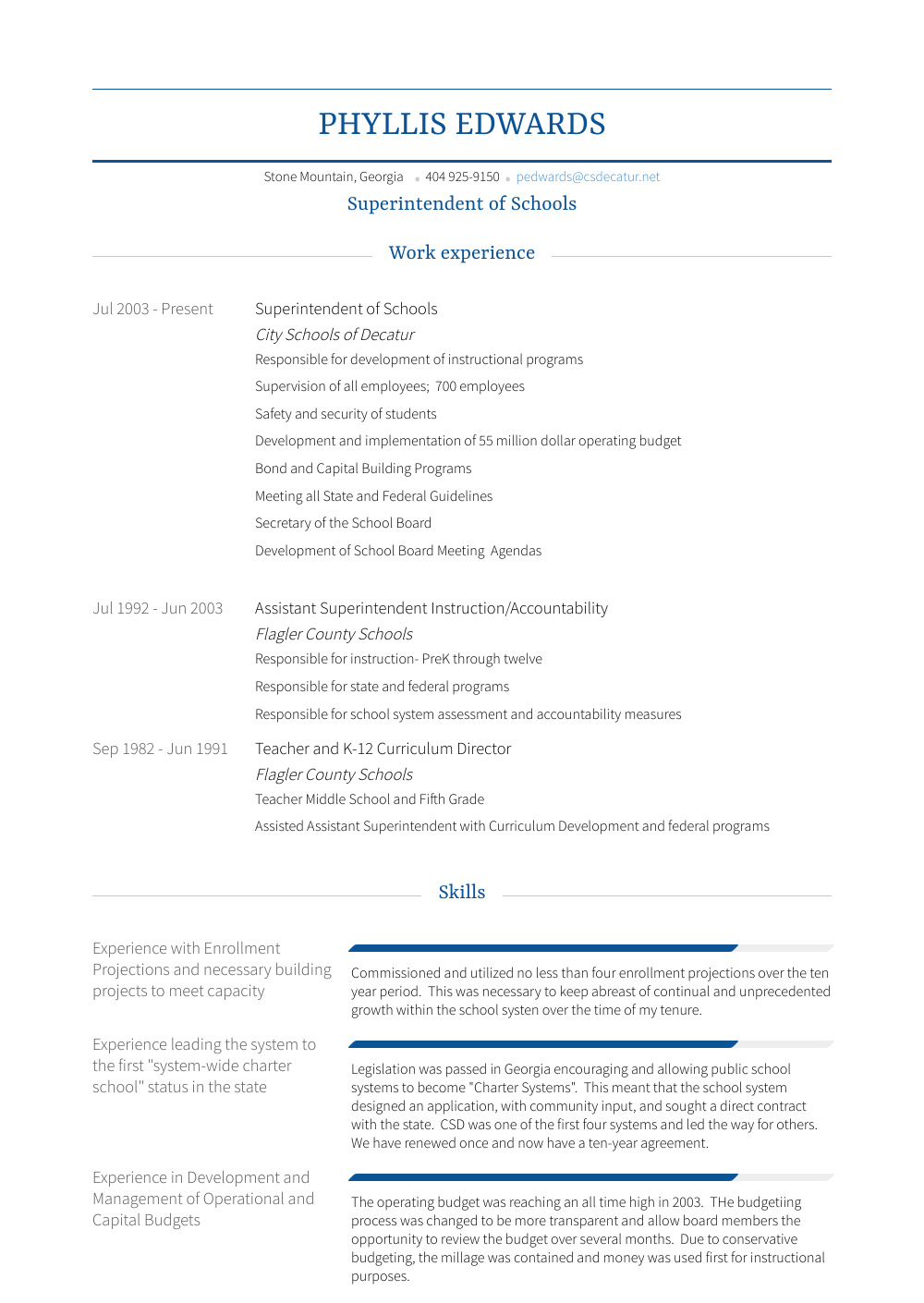 Education Superintendent Resumes Electrical Superintendent Resume ...