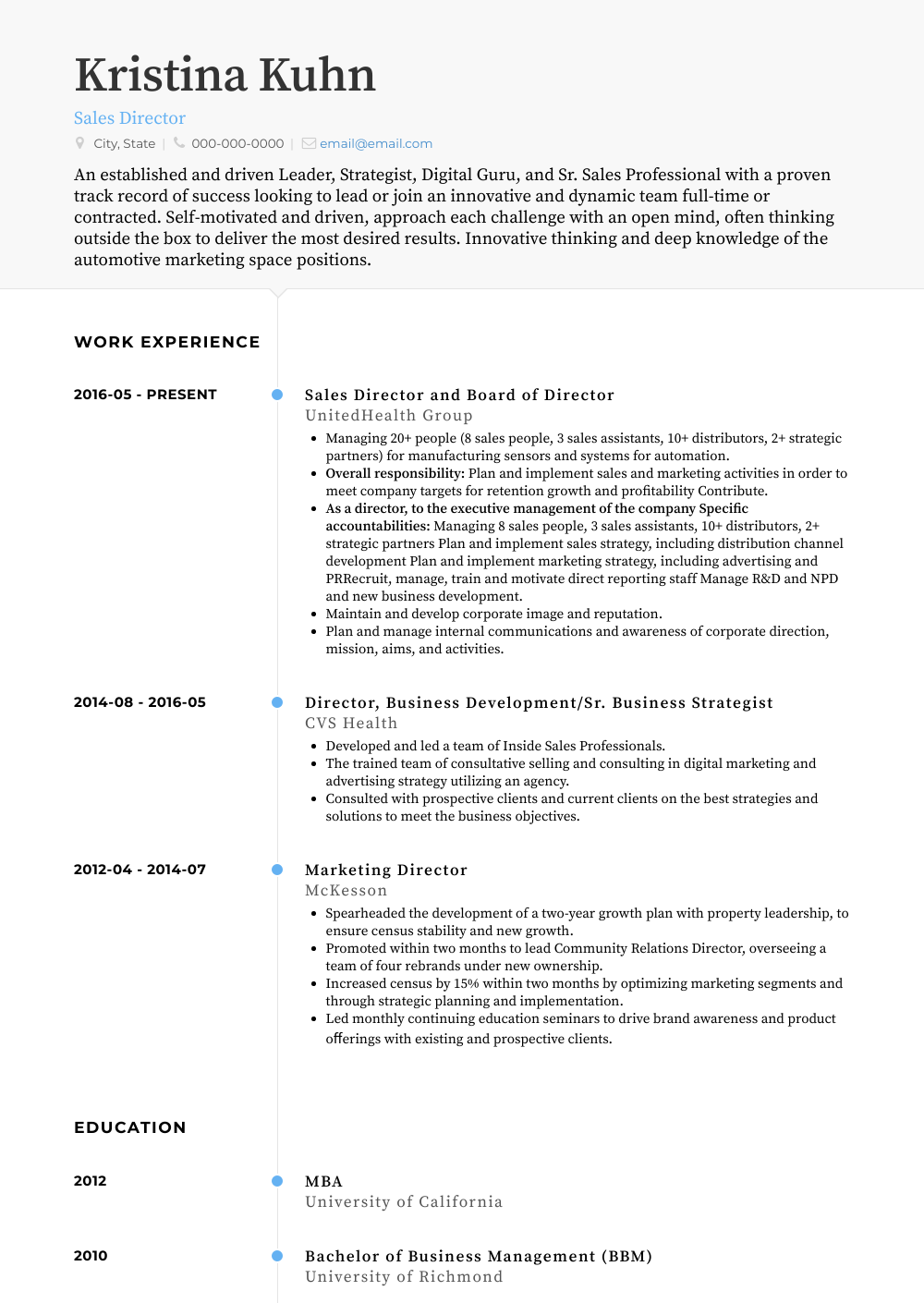 Sales Resume Templates Filncolor