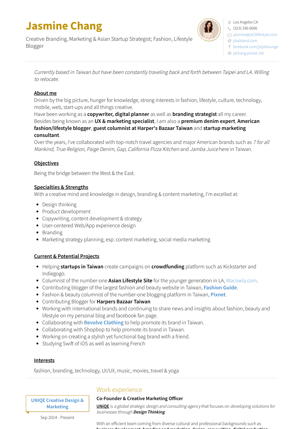 Co founder Resume Samples And Templates VisualCV Co founder Resume Samples And Templates VisualCV