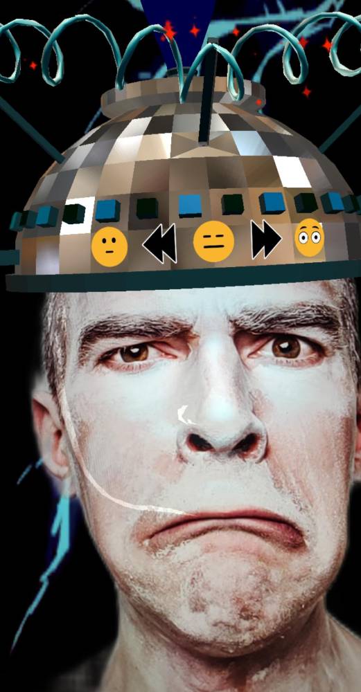 Electrifying Time Travel Helmet Instagram Filter