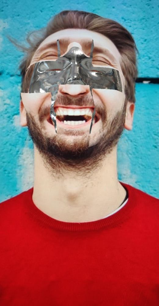 Metallic Android Face Lift Mask Instagram Filter