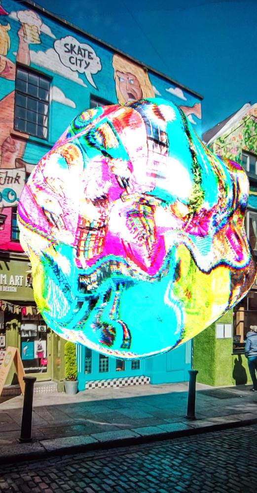 'The Matter' Shape-shifting Virtual Substance Instagram Filter