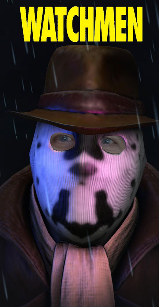 Rorschach Watchmen HBO Vigilante Mask Instagram Filter