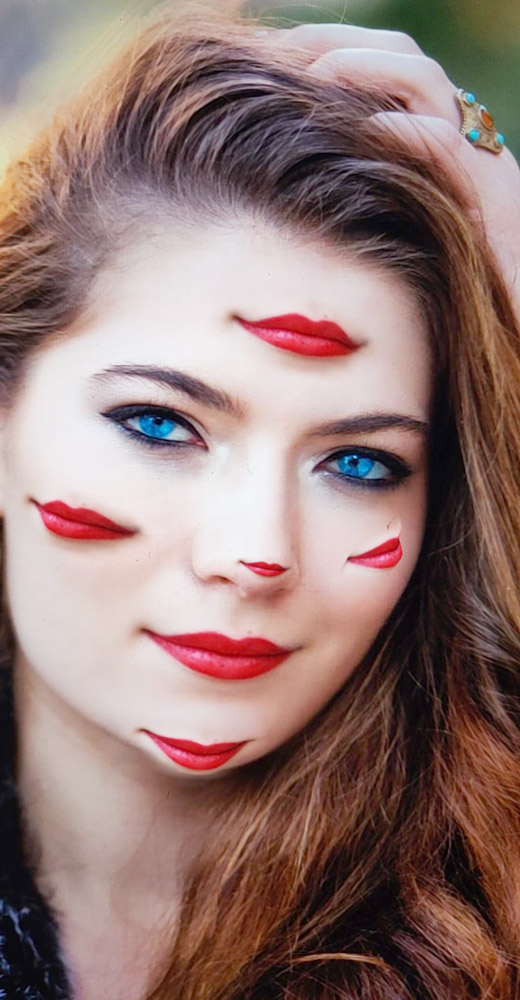 Kiss Me - Multiple Lips Effect Instagram Filter