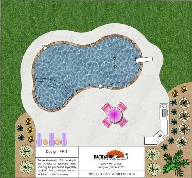 Inground Pools | Backyard Oasis - Livingston, TX