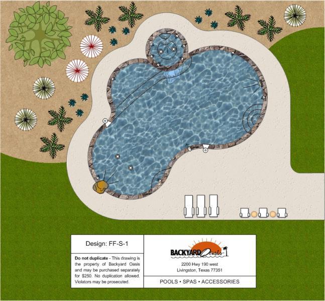 Inground Pools | Backyard Oasis - Livingston, TX