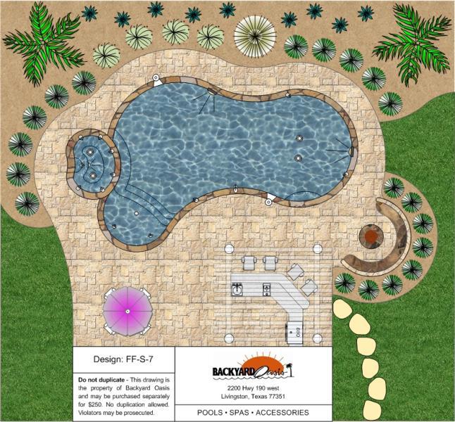 Inground Pools | Backyard Oasis - Livingston, TX