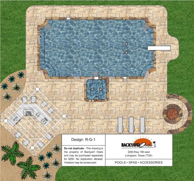 Inground Pools | Backyard Oasis - Livingston, TX