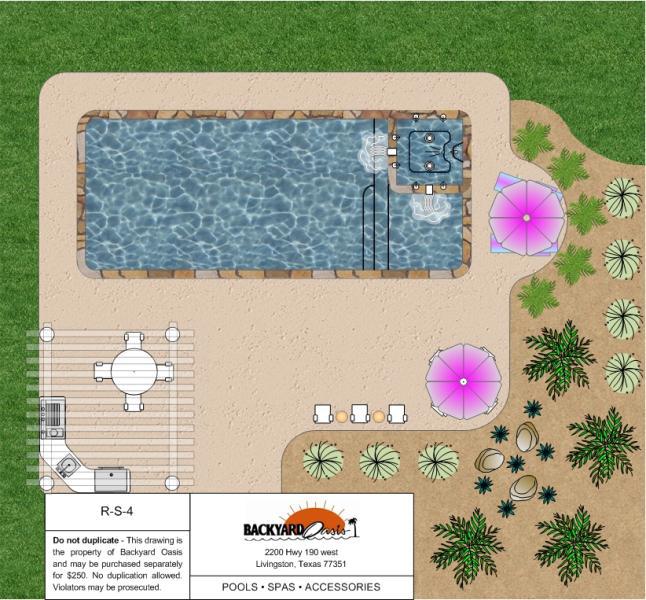 Inground Pools | Backyard Oasis - Livingston, TX