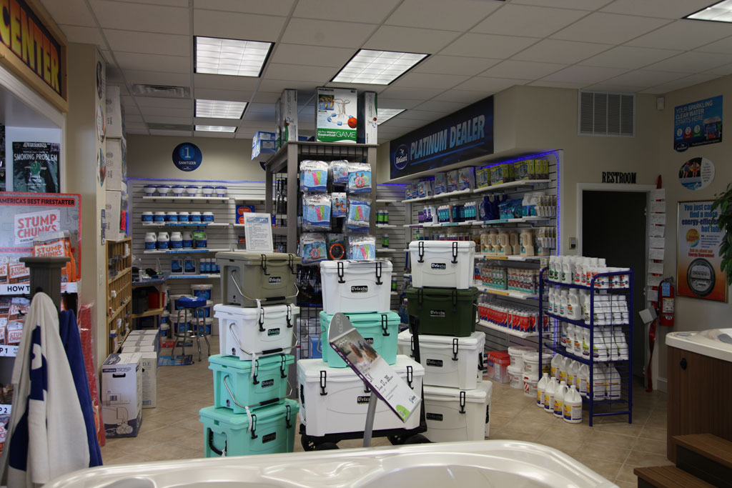 We are a Hot Tub Dealer!