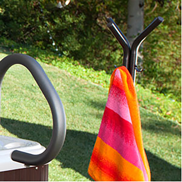Hot Spring® Spa Side Towel Tree - Fun Outdoor Living