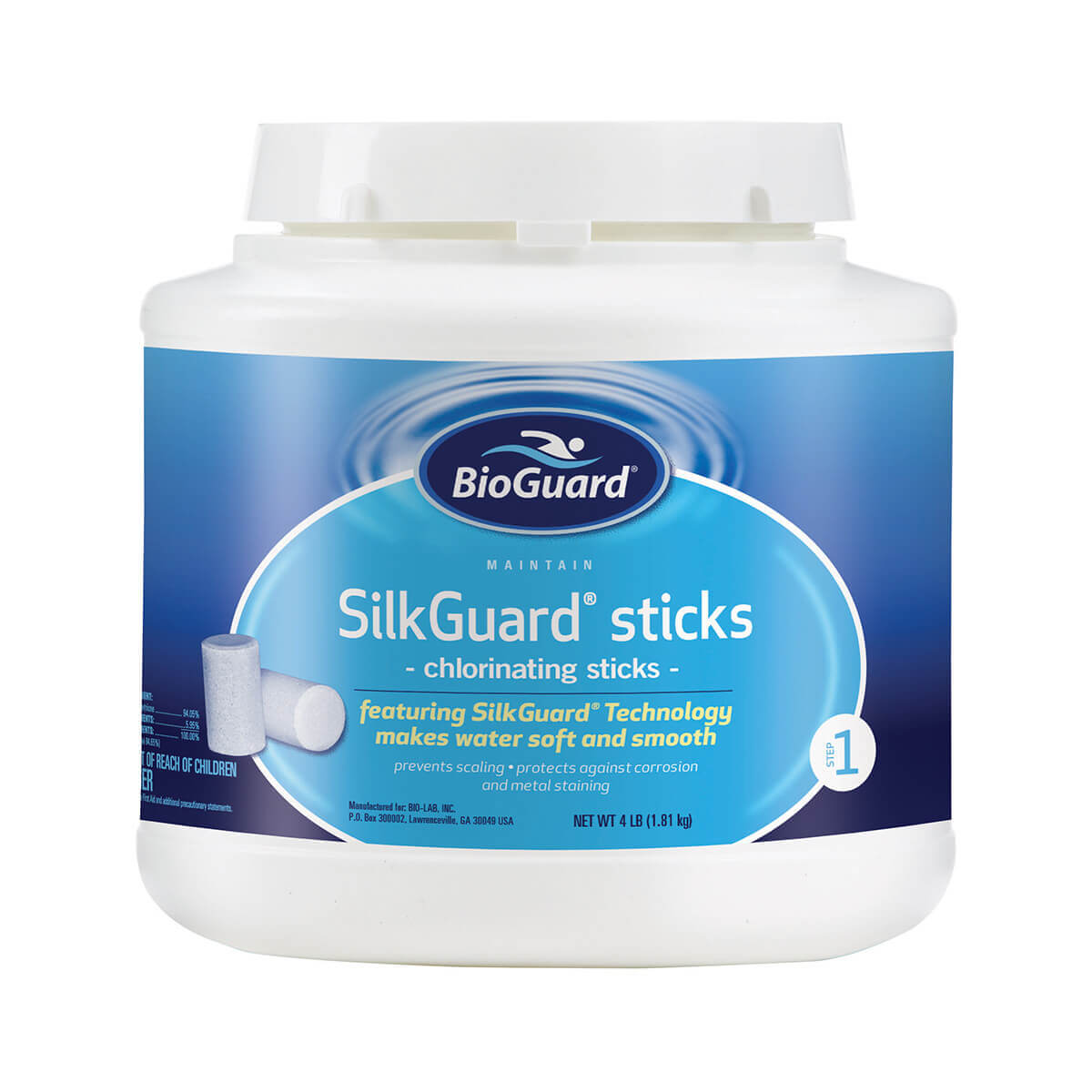 SilkGuard® Tabs and SilkGuard® Sticks - Great Atlantic Hot Tubs