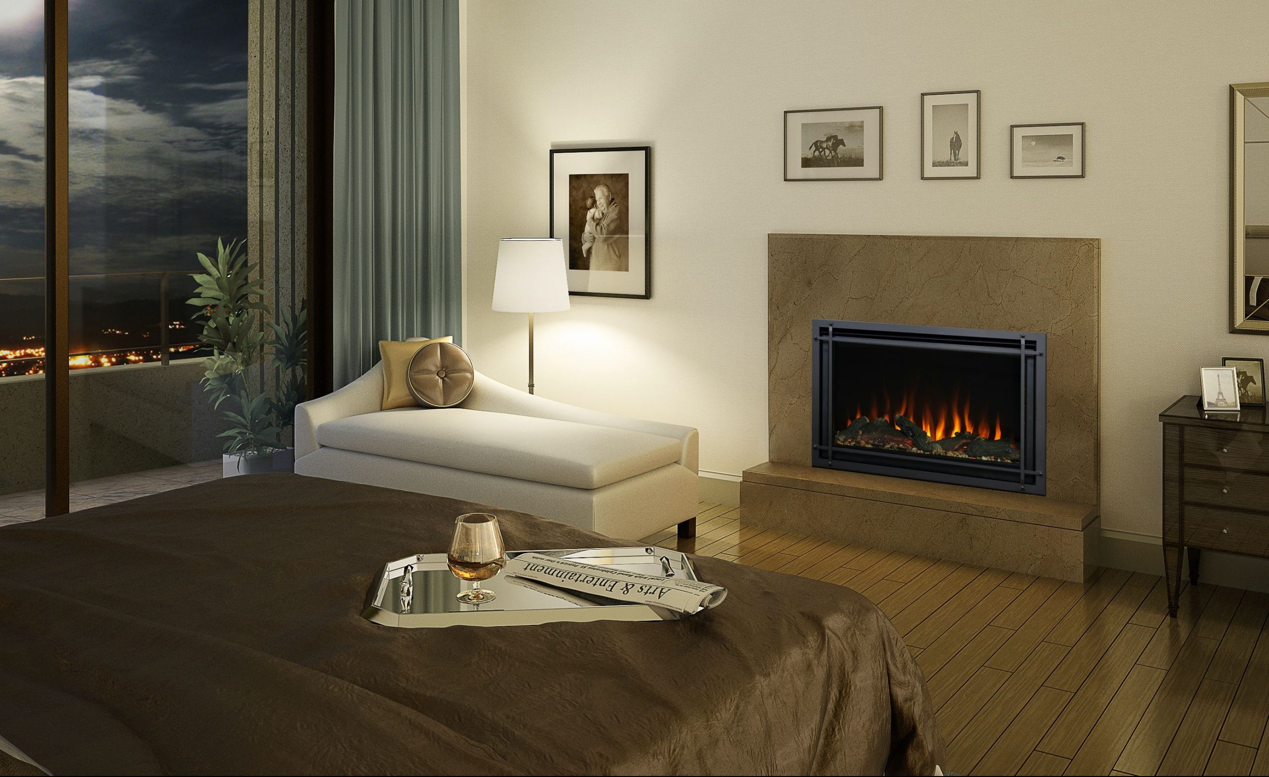 Can I Get a Realistic-Looking Electric Fireplace? - IHTSpas - Hot Tubs ...