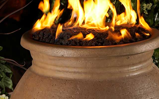 Fire Urns - Mr. Fireplace Patio & Spa